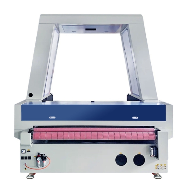 Affordable Fabric Laser Cutter with CCD Camera Vision Cutting System