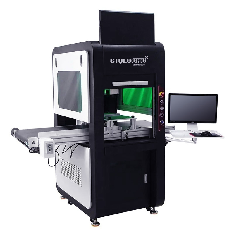 Fiber Laser Marking Machine with CCD Visual Positioning System