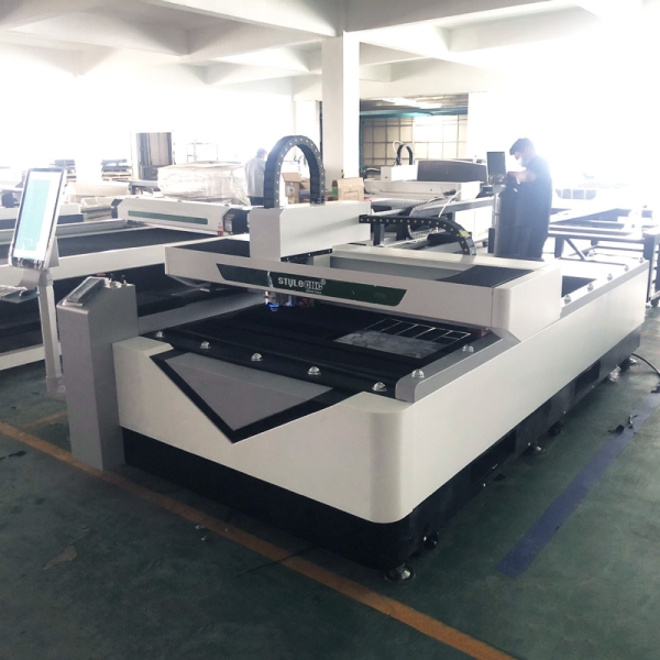 4x8 Combo Fiber + CO2 Laser Cutter for Metal, Wood, Acrylic