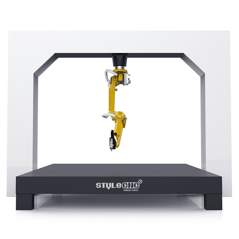Smart 3D Industrial Fiber Laser Cutting Robot for Metal Fabrication